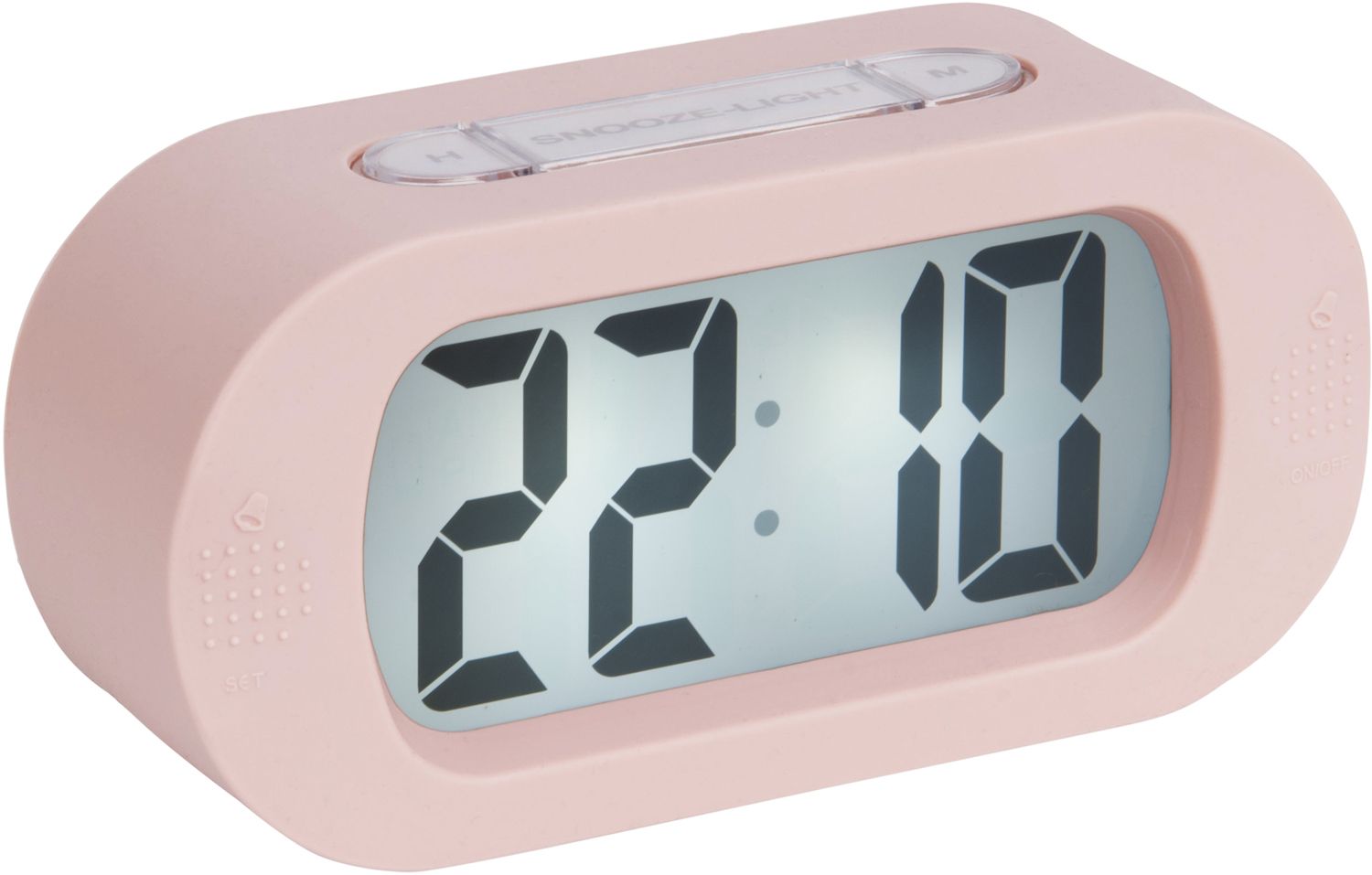 Réveil en silicone gummy (rose)