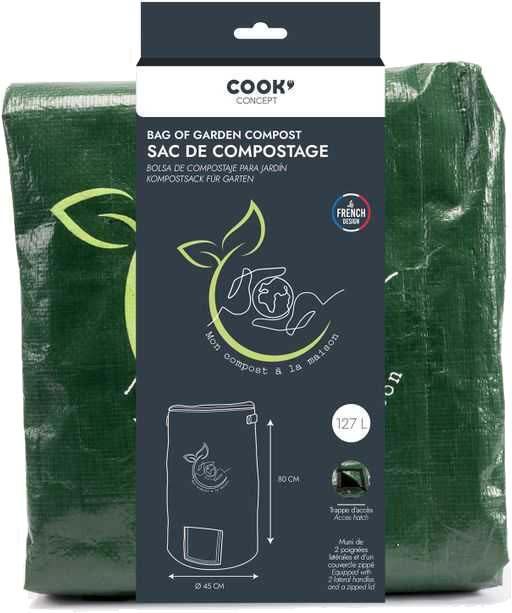 Sac de compost jardin 127 litres