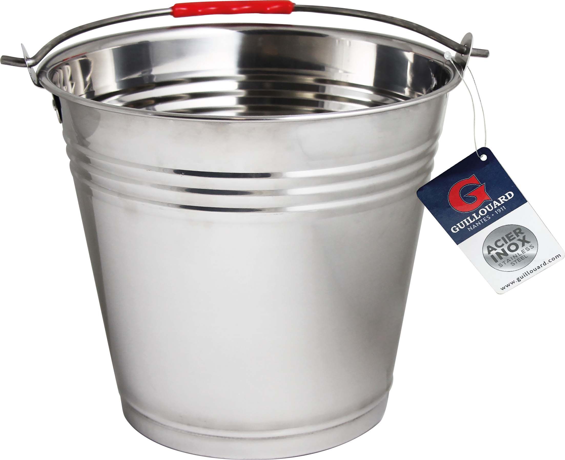 Seau en inox 11 litres