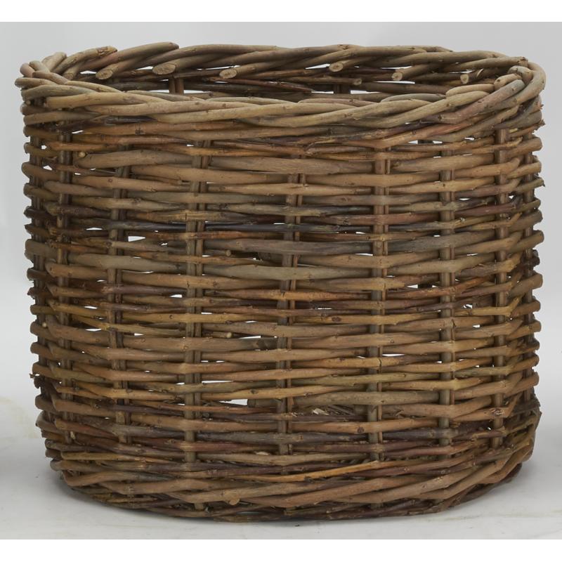 Cache-pots en osier brut (lot de 3)