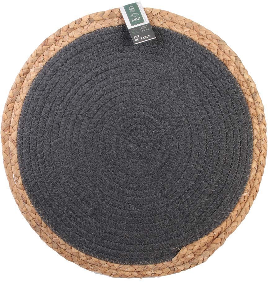 Sets de table jonc de mer 38 cm (lot de 2)