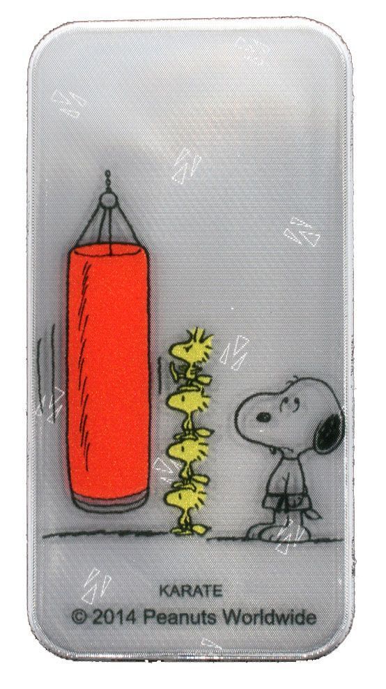 Sticker réfléchissant snoopy (snoopy karaté)
