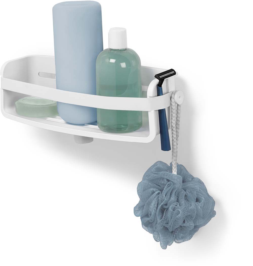 Support accessoires de douche 1 étagère flex