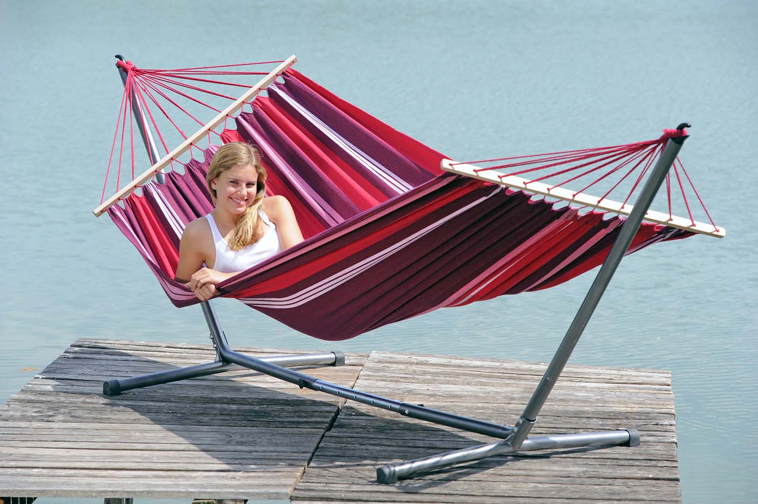 Support hamac en acier sumo (pour hamac 270 - 320 cm)