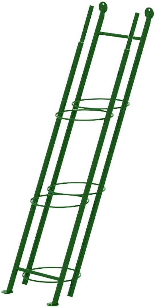 Support à plantes en acier ladder (vert)