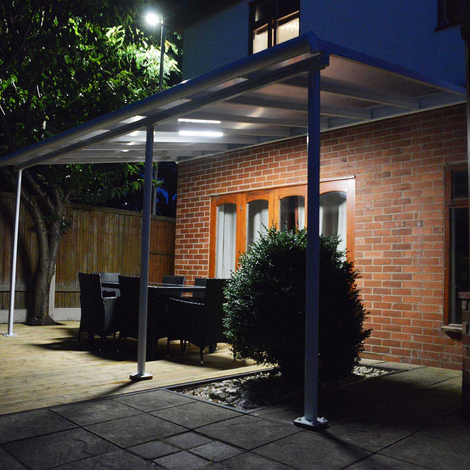 Système d'éclairage led pour pergola