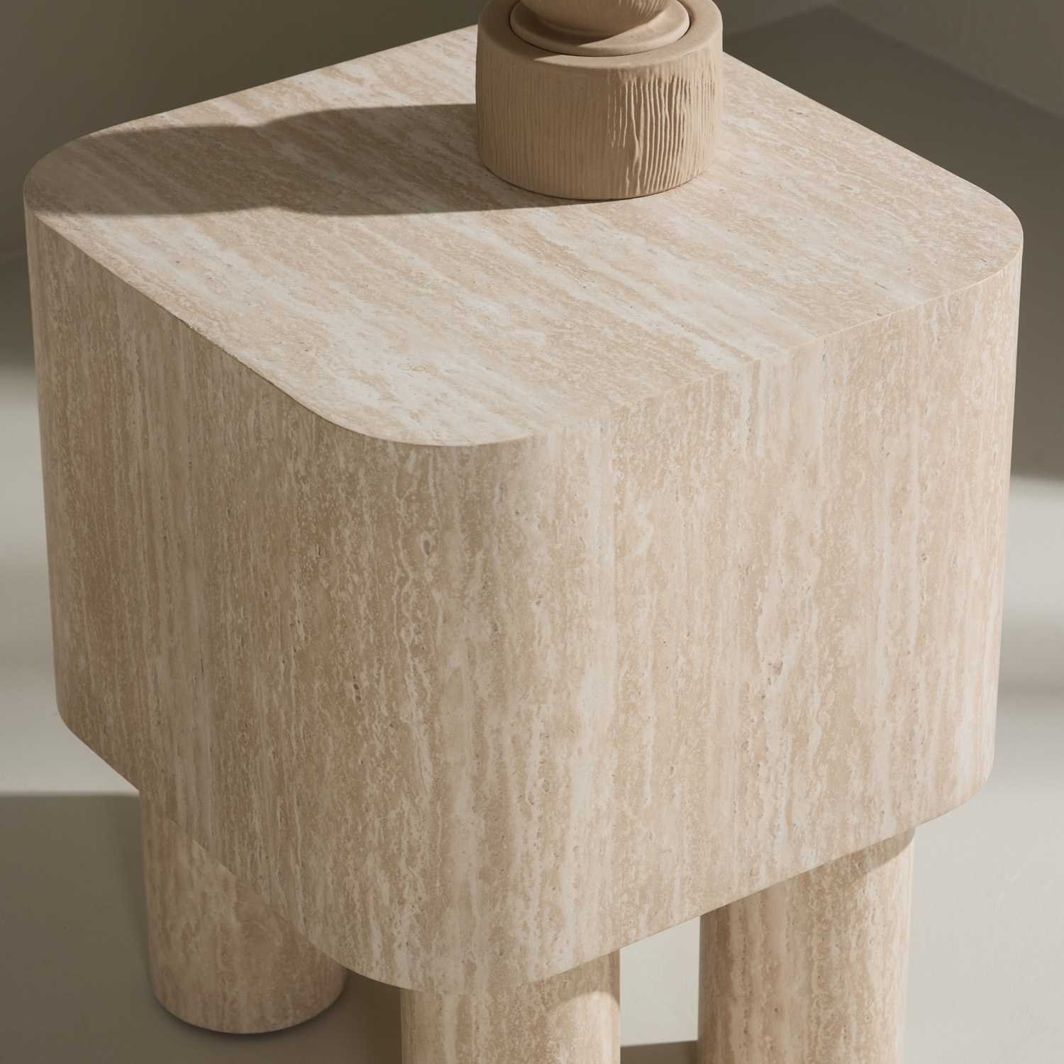 Table d'appoint 40 x 40 x 50 cm klirou