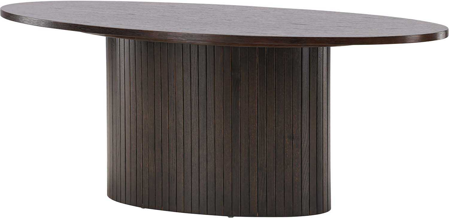 Table Basse En Mdf Bianca Ovale