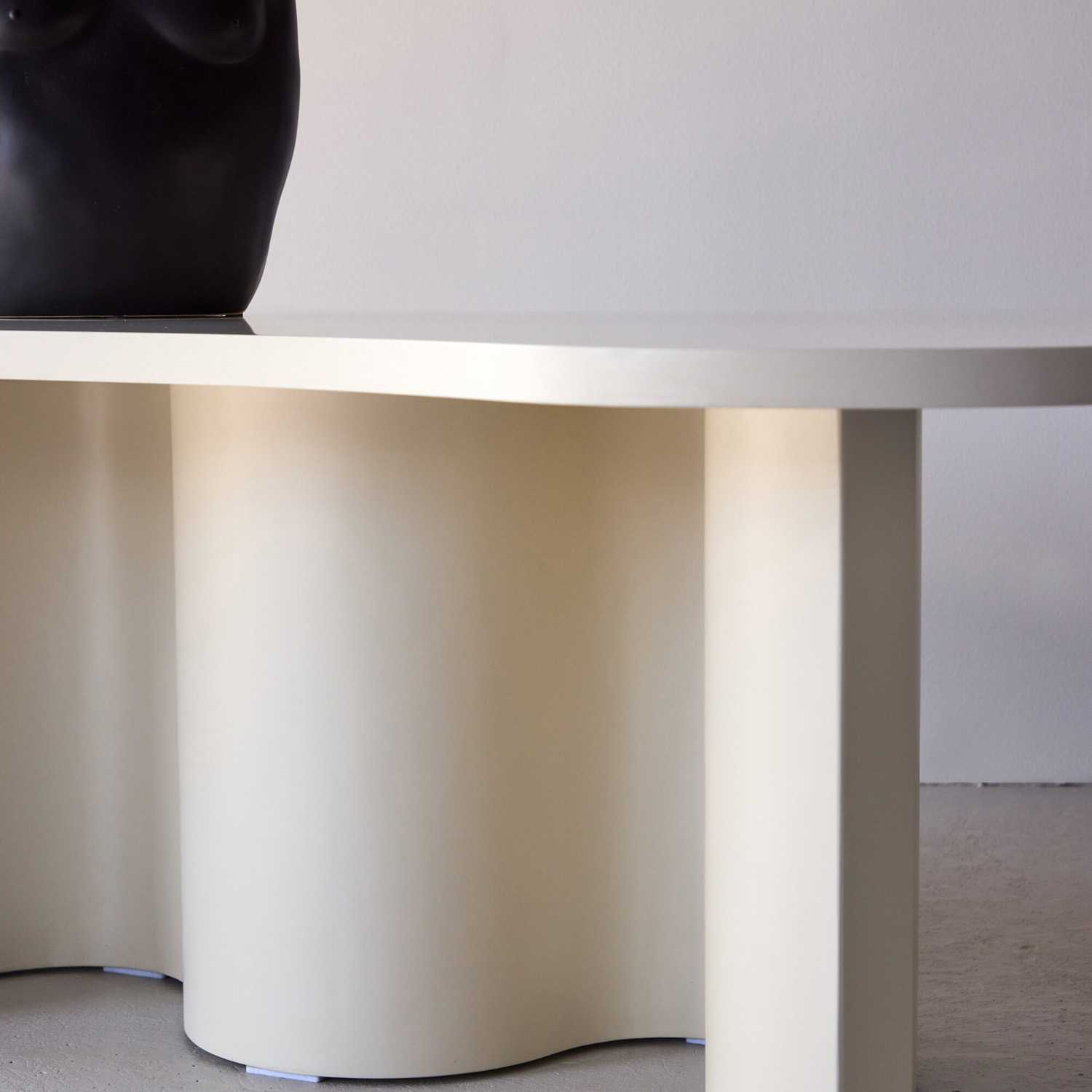 Table basse en mdf flow 120 x 80 x 45 cm