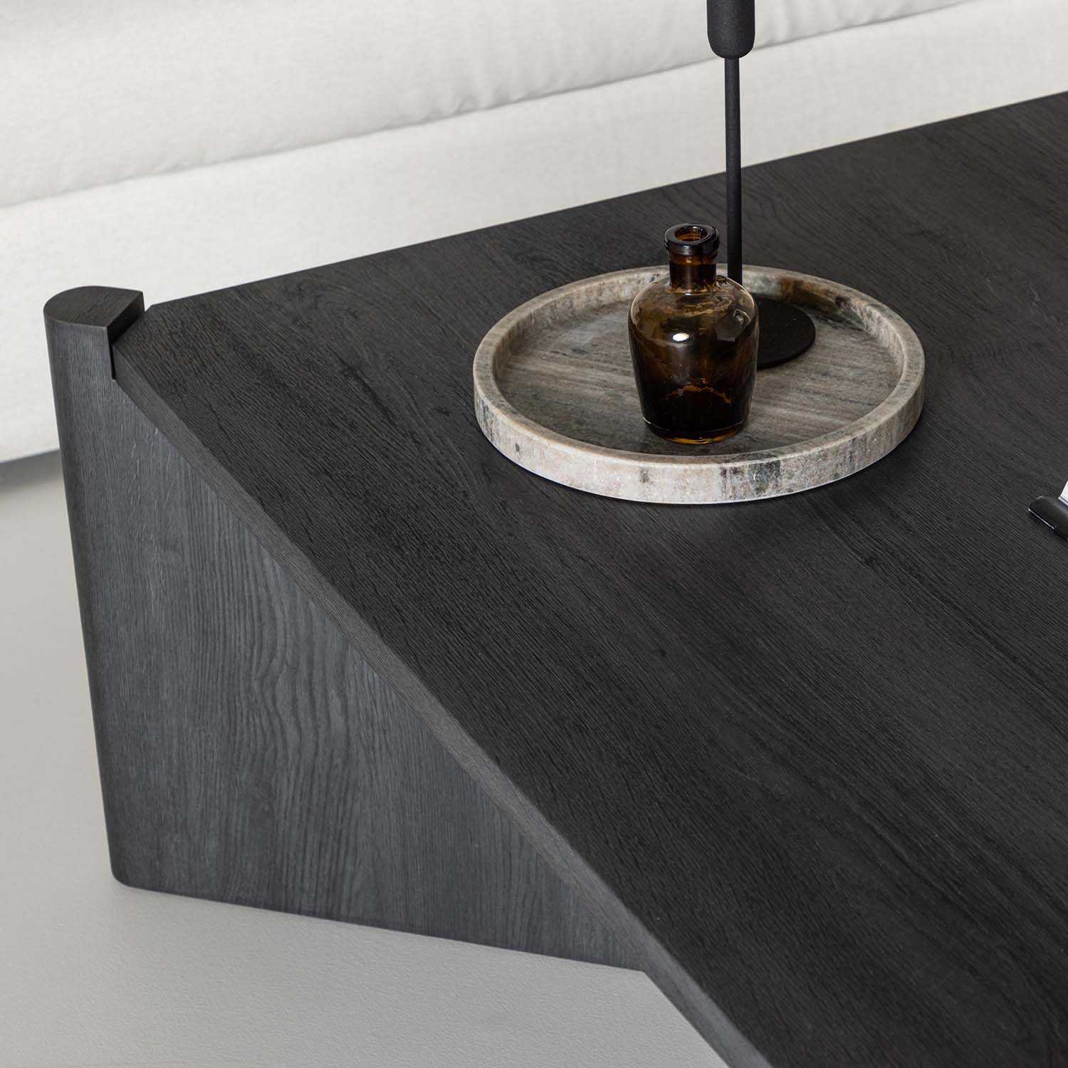 Table basse carré rogaland (marron foncé)
