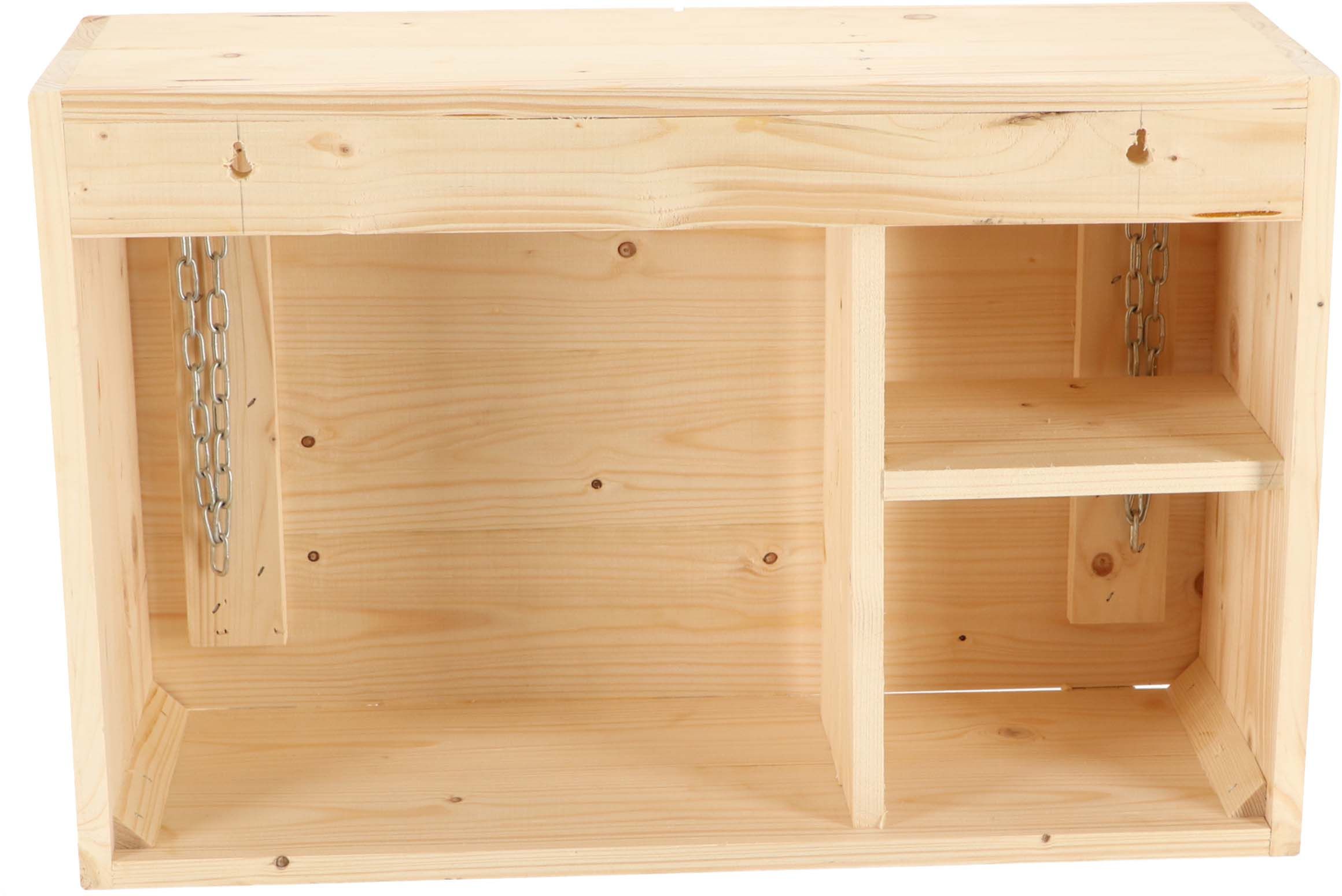 Table murale rabattable en bois avec étagères