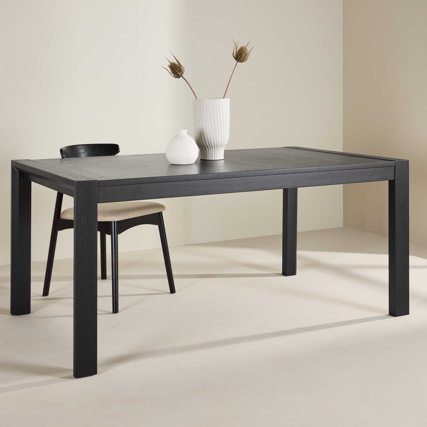 Table repas extensible en chêne slider 250 x 95 x 75 cm