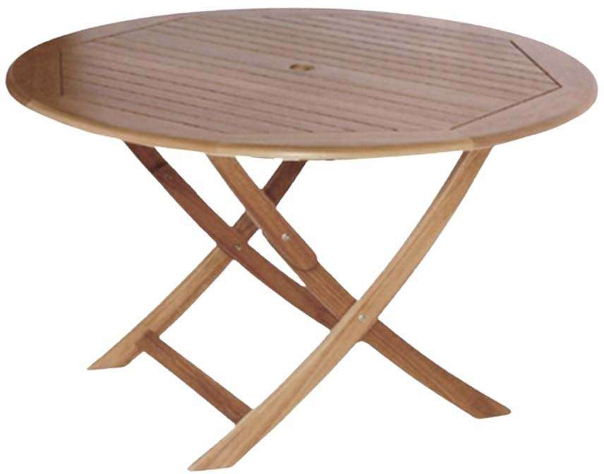 Table ronde en acacia 120 cm sophie