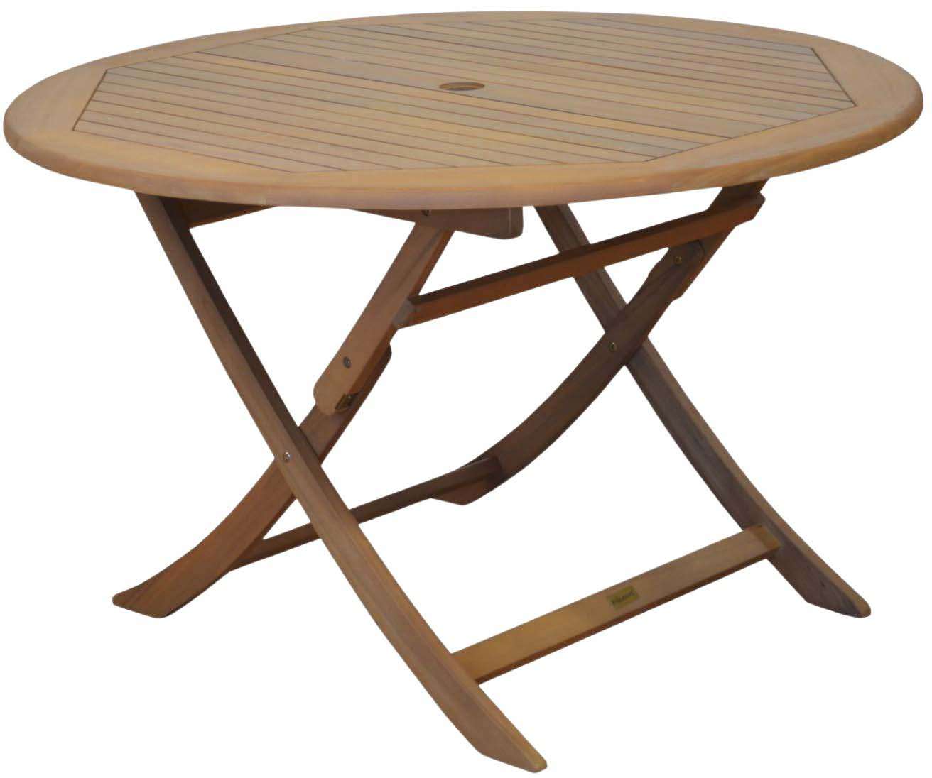 Table ronde en acacia 120 cm sophie