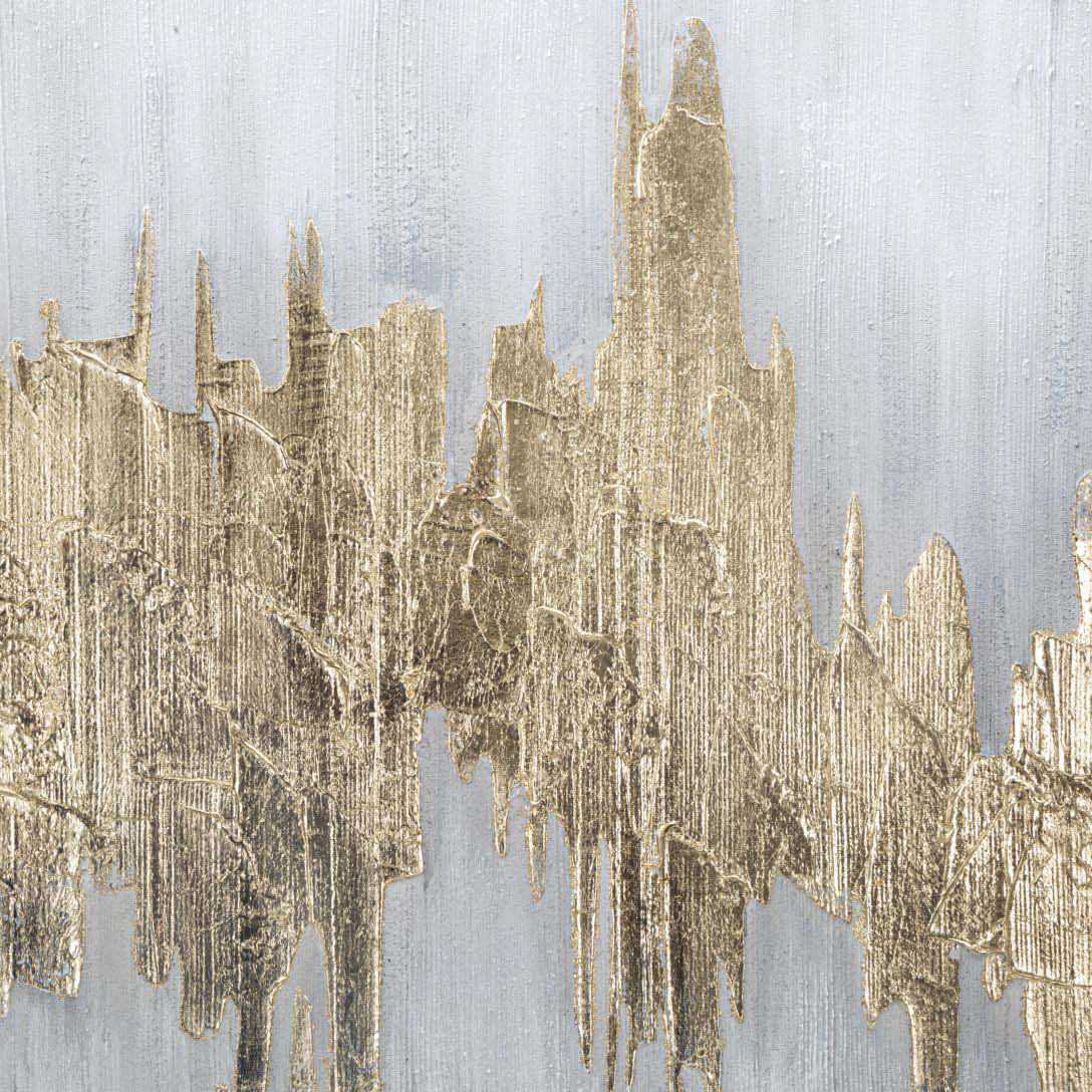 Tableau décoratif goldage 100 x 2.8 x 80 cm