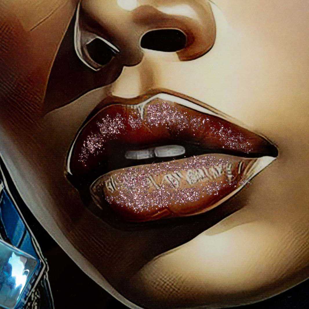 Tableau en toile et métal altea 82 x 4 x 82 cm (modèle 2)