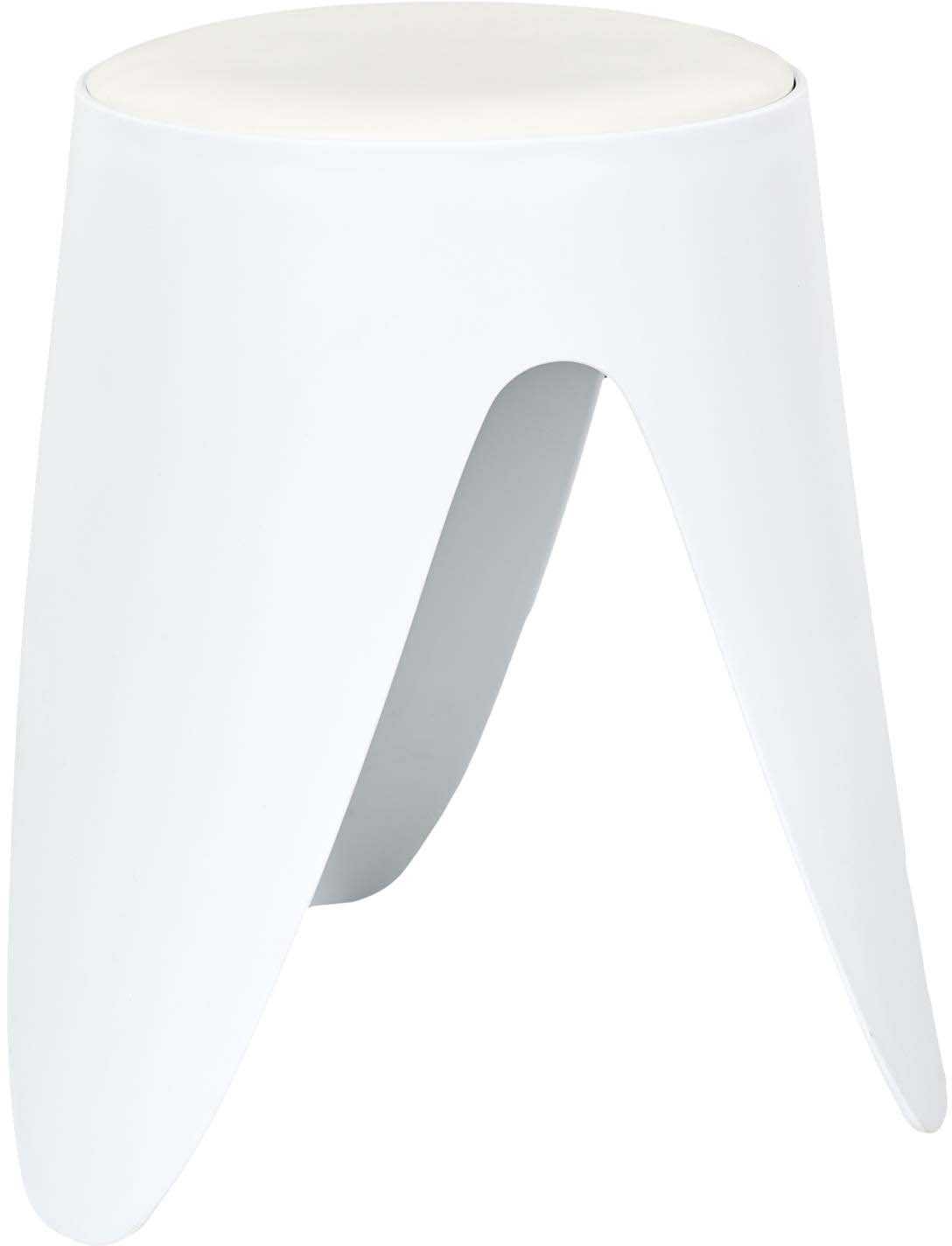 Tabouret empilable eve (blanc)
