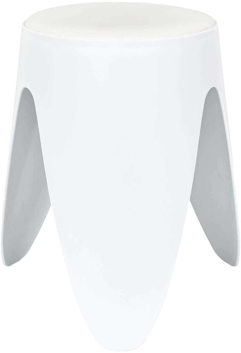 Tabouret empilable eve (blanc)