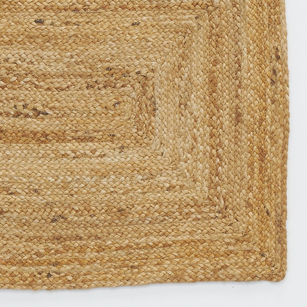 Tapis en jute naturel tressé 65 x 135 cm - AUBRY GASPARD