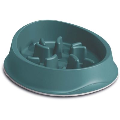 Ecuelle antidérapante slow feeder 0.5 litres (vert)