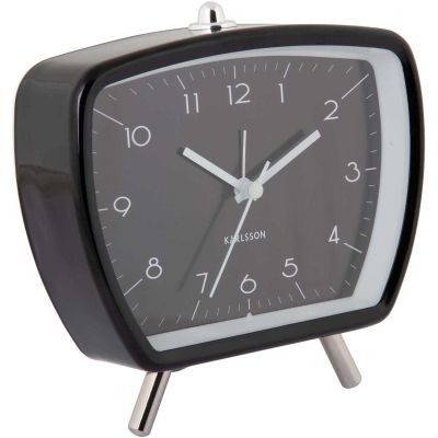 Réveil candy circus retro (noir)