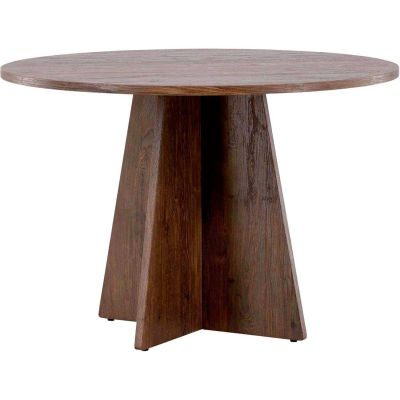 Table de repas ronde ⌀110 cm bootcut (mocca)