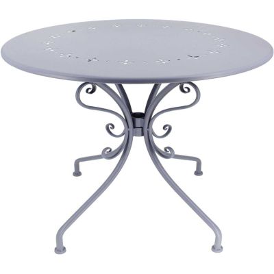 Table ronde en fer 70 cm belle époque
