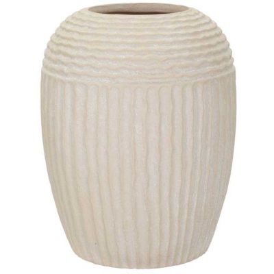 Vase en magnésie mist (30 x 38.5 cm)