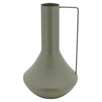 Vase en métal meltik (kaki)