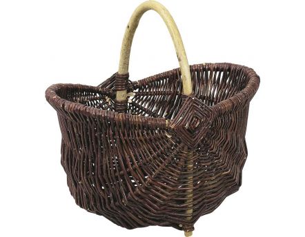 Panier en osier (cueillette, champignons…) - Jardindeco