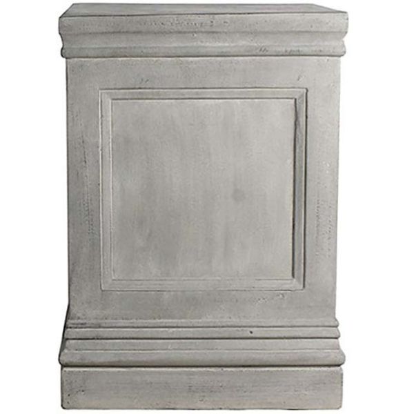 Socle en fibres pour statues 41 x 41 x 57 cm (gris)