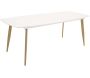 Table de repas en mdf et acier polar 240 x 100 cm