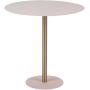 Table d'appoint en métal dex 40 cm (gris clair)
